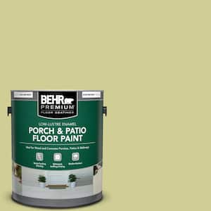 BEHR PREMIUM 1 gal. #M340-4 Wasabi Low-Lustre Enamel Interior/Exterior ...
