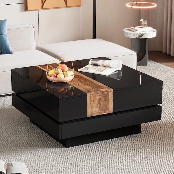 Black gloss nest of tables store