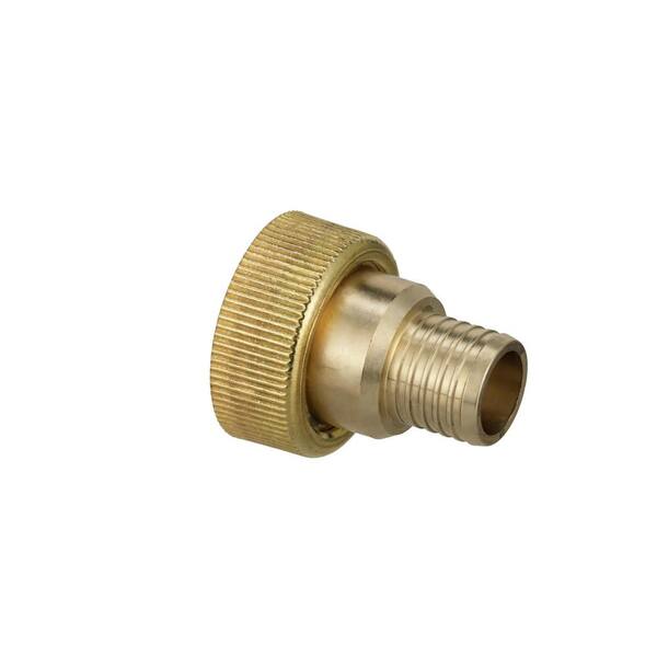 Viega Manabloc 3/4 in. PB x 1 in. Zero Lead Brass Supply Adapter 50268 ...