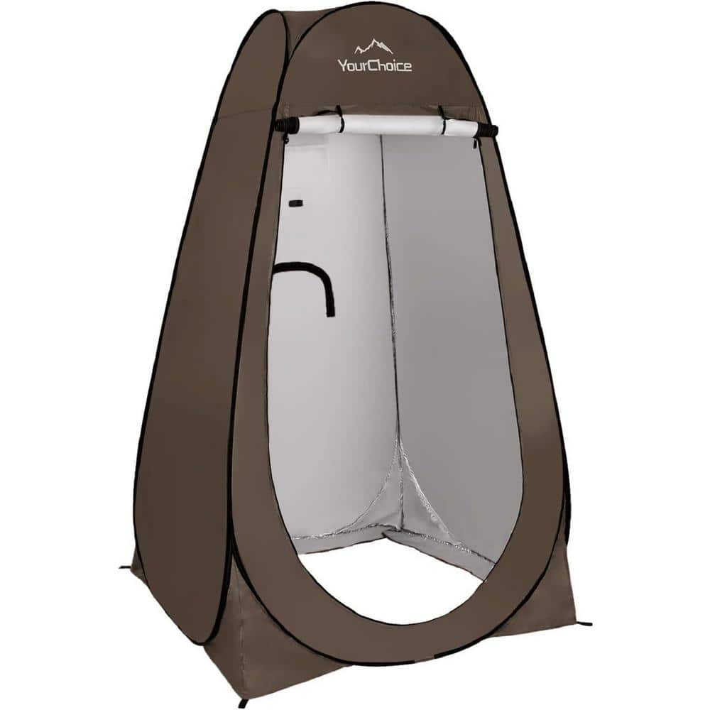 Misopily 1-Person Portable Pop Up Shower Changing Toilet Tent Camping ...