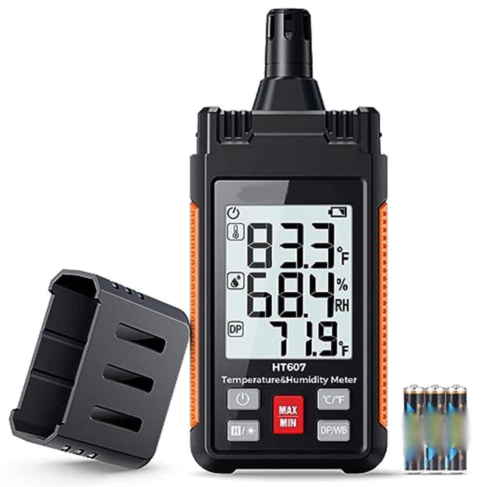 Justincity High Precision Digital Hygrometer Thermometer LCD Display ...