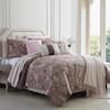 MODERN THREADS Monet Florla 10-Piece Multi-Color Queen Comforter ...