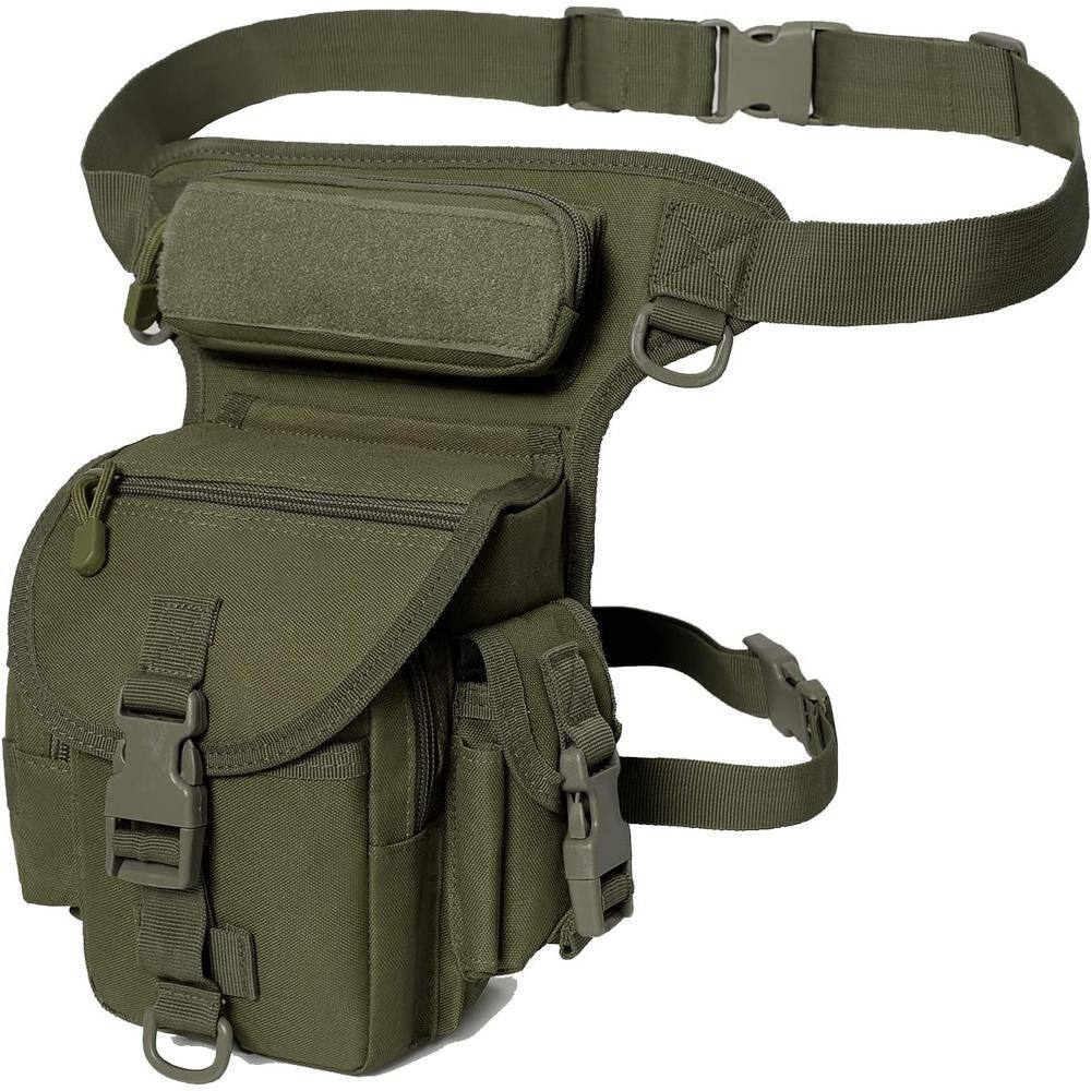 ITOPFOX Metal Detecting Drop Leg Pouch Bag, Tactical Drop Leg Pouch Bag ...