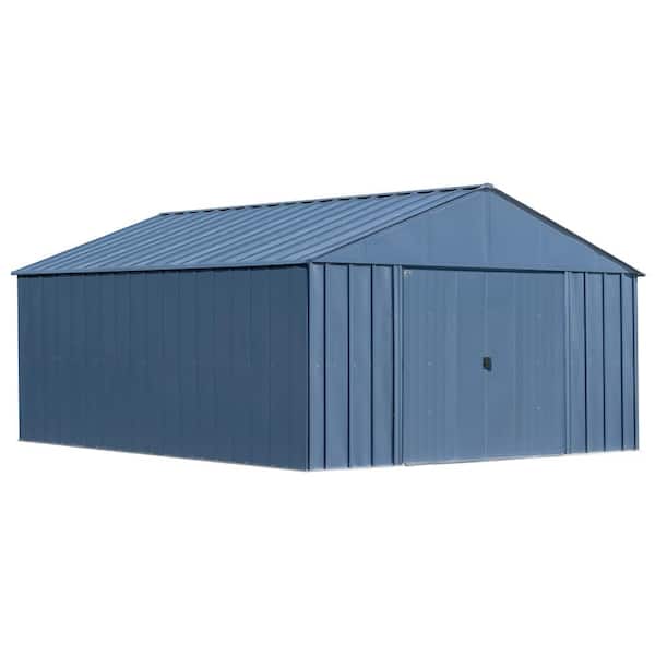 Arrow Classic Storage Shed 14 ft. W x 12 ft. D x 8 ft. H Metal Shed 168 ...