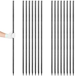 NVNOO 36 in. Concrete Form Stakes Straight 3/8 in. Diameter Rebar ...