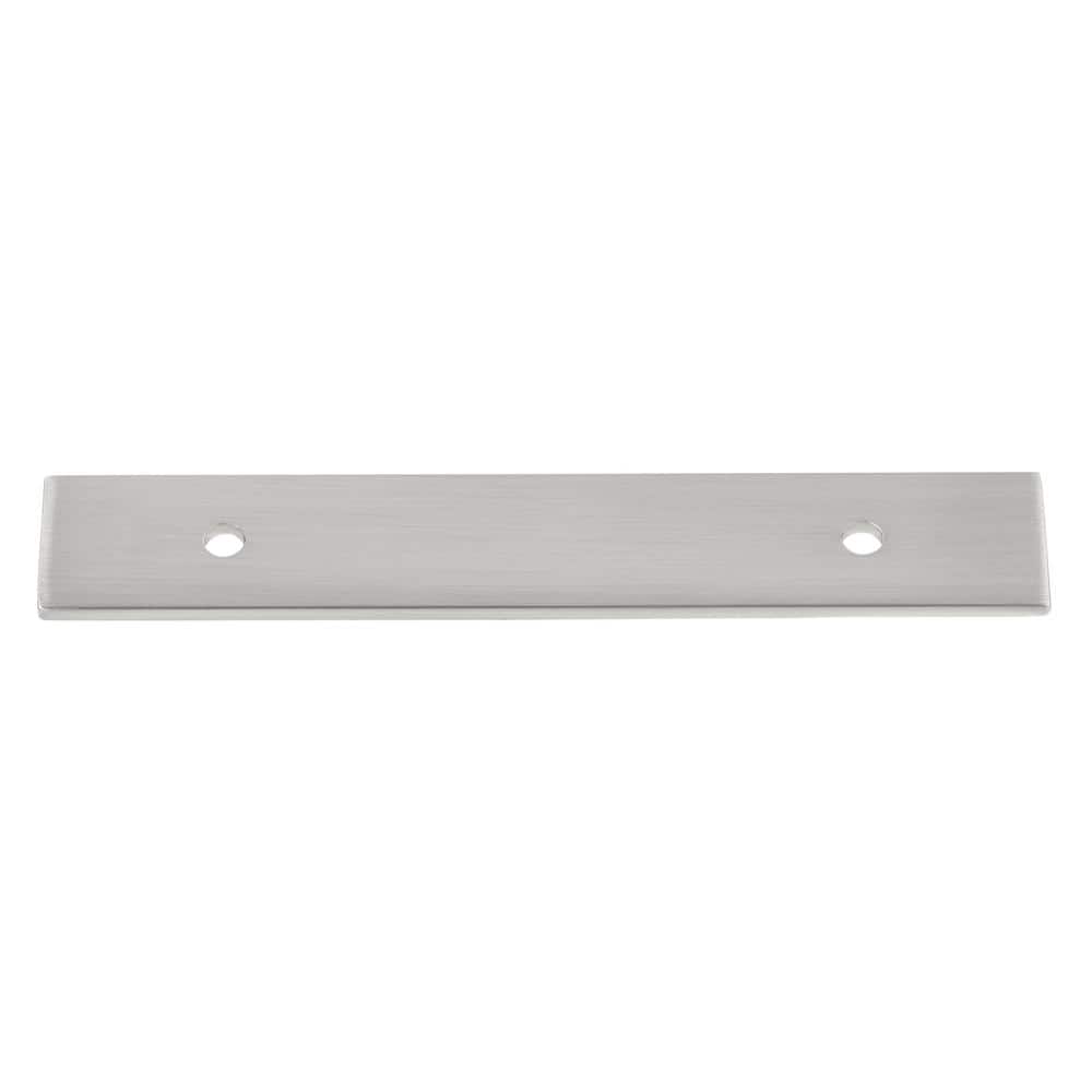 GLIDERITE 6 in. Squared Cabinet Backplate 3-3/4 in. Center to Center ...