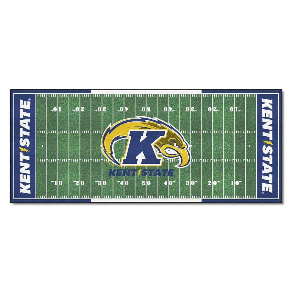 FANMATS Kent State University Green 2ft x 6ft Field Runner Rug 33670 ...