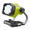 RYOBI ONE+ 18V Hybrid LED Color Range Work Light (Tool Only) P795 - The ...