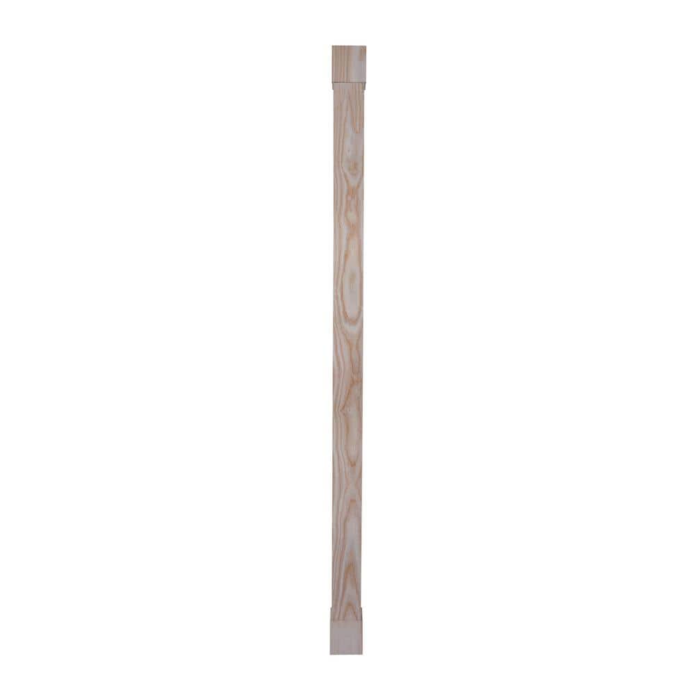 Ornamental Mouldings 5.625 in. D x 5.6875 in. W x 104 in. L Unfinished ...