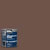 BEHR PREMIUM 1 qt. #N130-7 Double Fudge Satin Enamel Urethane Alkyd ...