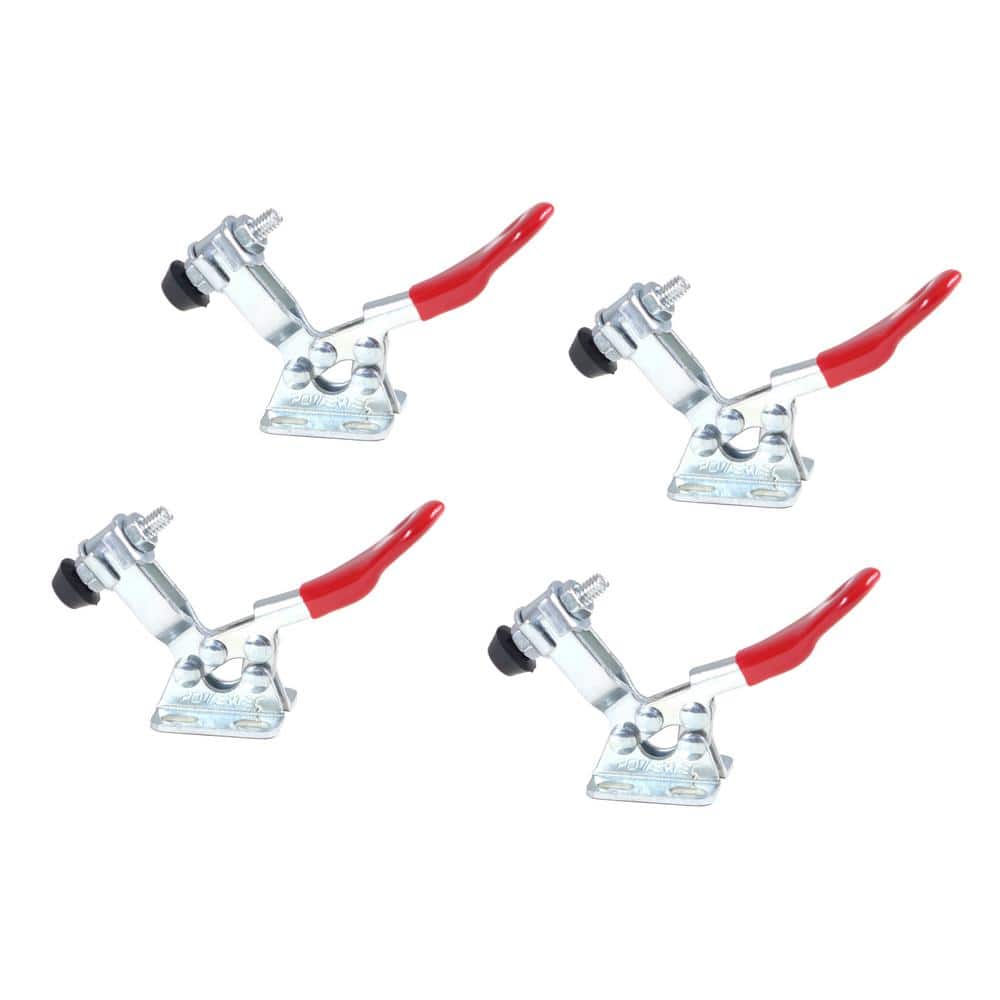‎POWERTEC 60 lbs. Horizontal Quick-Release Toggle Clamp (4-Pack) 20321 ...