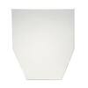 Builders Edge 6 in. Classic Dentil Window Header Keystone in 123 White ...