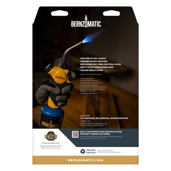 Bernzomatic Flame Commander Propane Torch Kit TS3700KC - The Home Depot