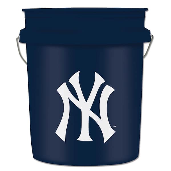 Leaktite MLB New York Yankees 5 Gal. Blue Bucket 0248118 - The Home Depot