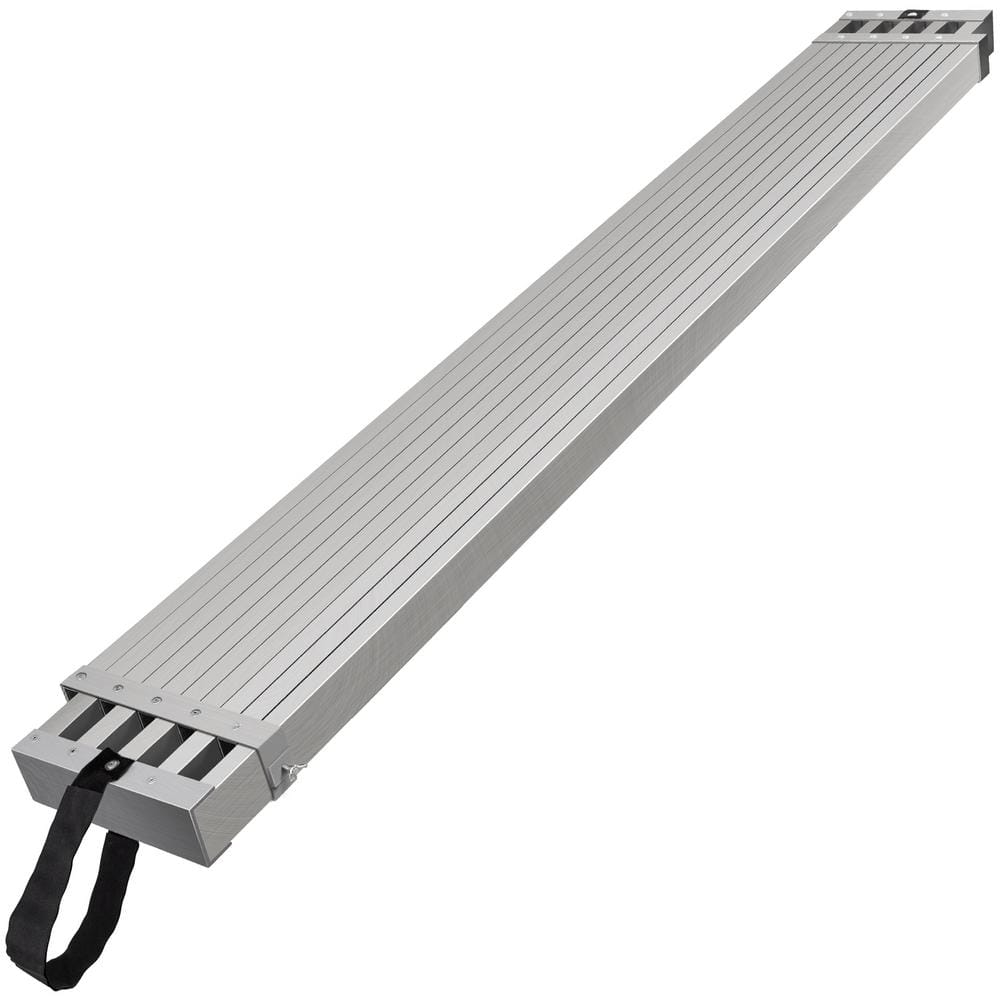 SKYSHALO Telescoping Aluminum Work Plank, 9-15 ft. 500lb. Capacity, 12. ...