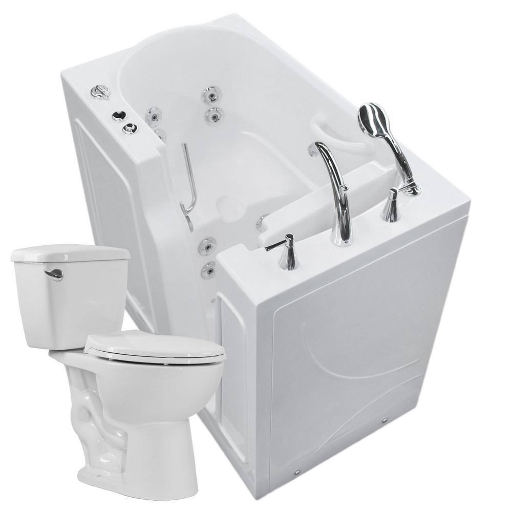 Universal Tubs HD Series 46 in. x 26 in. Right Drain Walk-in Whirlpool ...