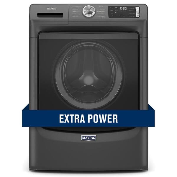 Maytag 4.5 cu. ft. Front Load Washer in Volcano Black MHW5630MBK - The ...