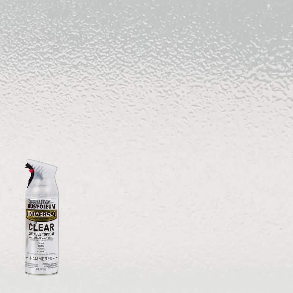 Rust-Oleum Universal 11 oz. All Surface Matte Hammered Clear Topcoat ...