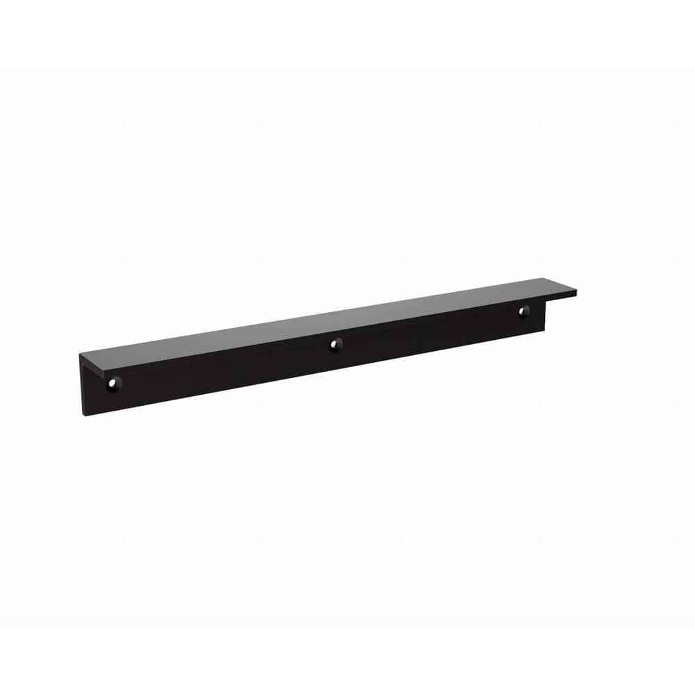THE ORIGINAL GRANITE BRACKET 2in. x 2in. x 18in. Black Matte Wall Cleat ...
