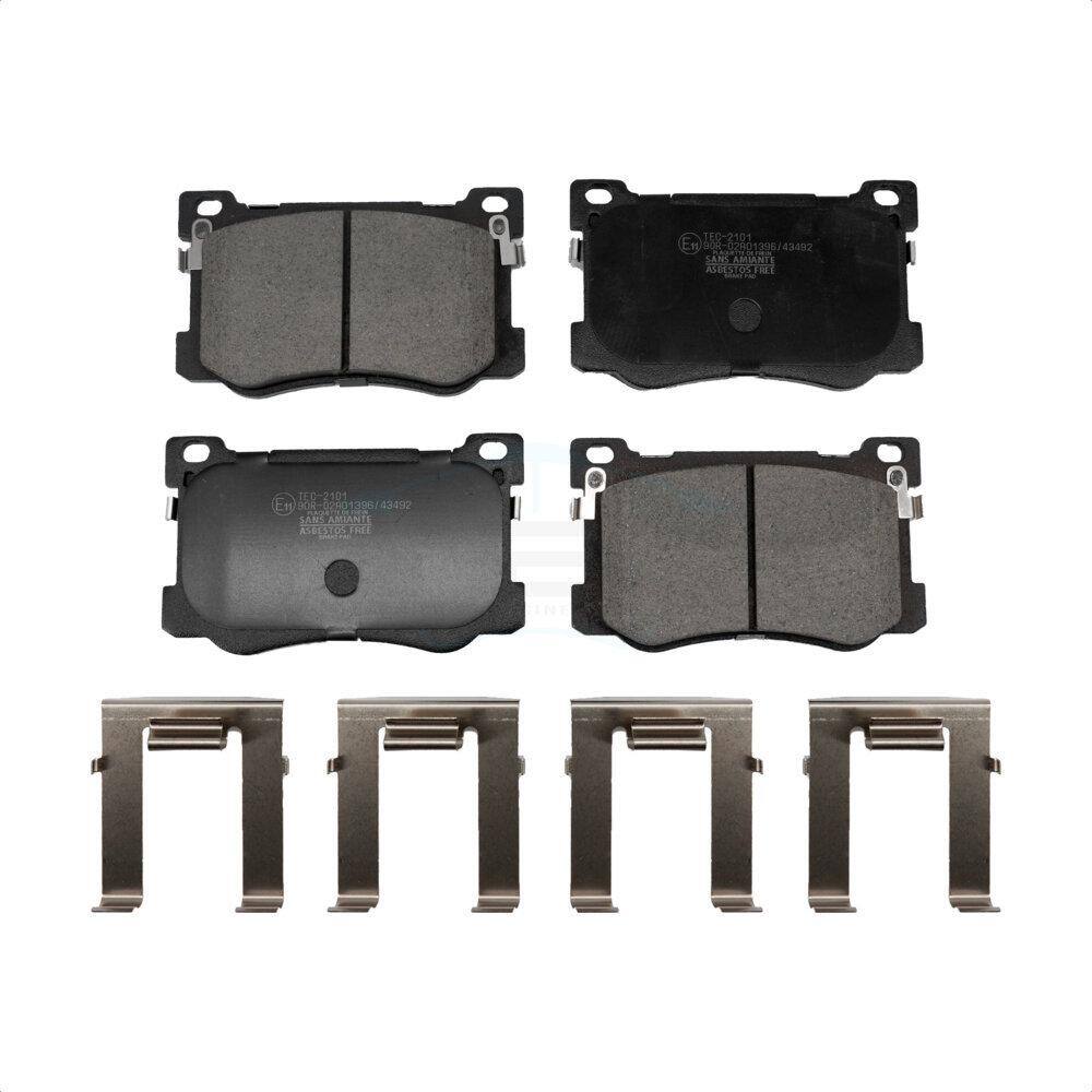 TEC Front Ceramic Disc Brake Pads For 2018-2020 Genesis G80 5.0L 3.8L ...