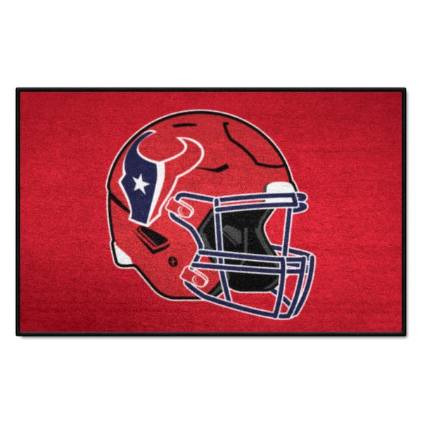 FANMATS Houston Texans Red 2 ft. x 3 ft. Starter Mat Area Rug 38093 ...