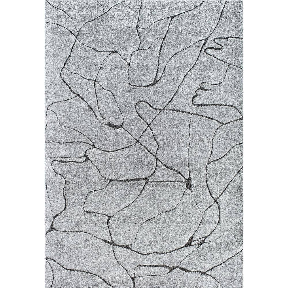 CosmoLiving by Cosmopolitan Cadence Granite 2'x4' Contemporary Gray ...