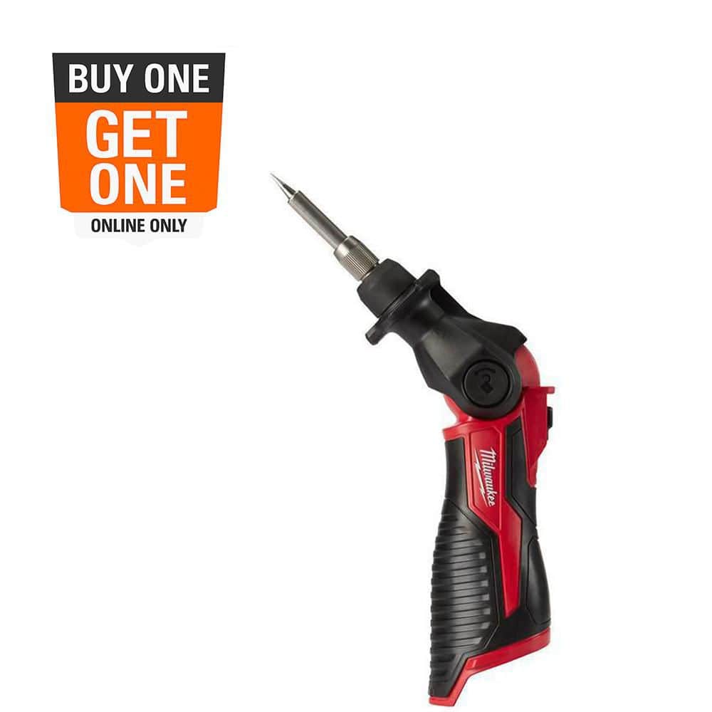 Milwaukee M12 12-Volt Lithium-Ion Cordless Soldering Iron (Tool-Only ...