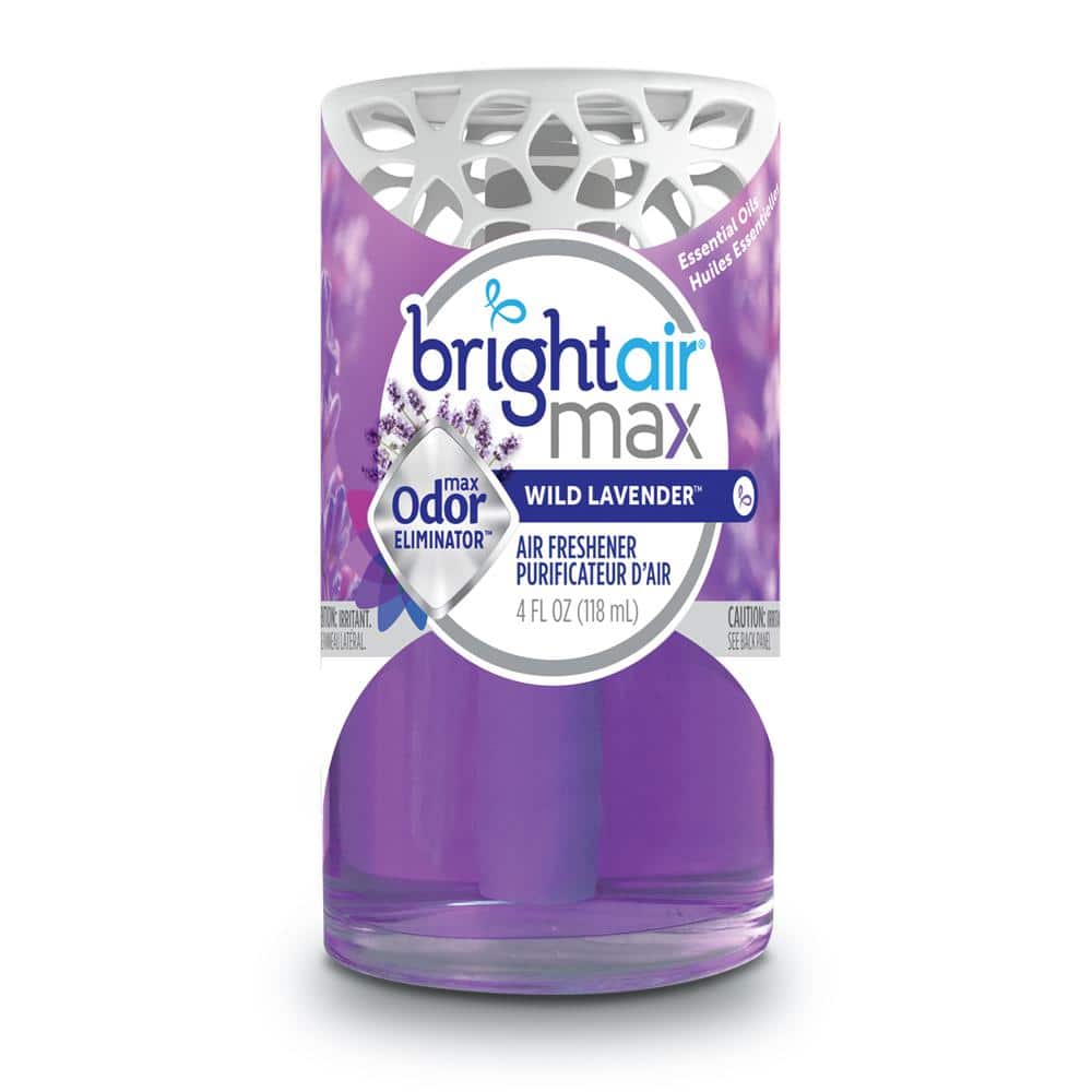 Bright Air 4 oz. Wild Lavender MAX Scented Oil Air Freshener 900667 ...