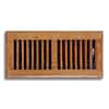 T.A. Industries 4 in. x 12 in. Oak Floor Diffuser H168ODF04X12 - The ...