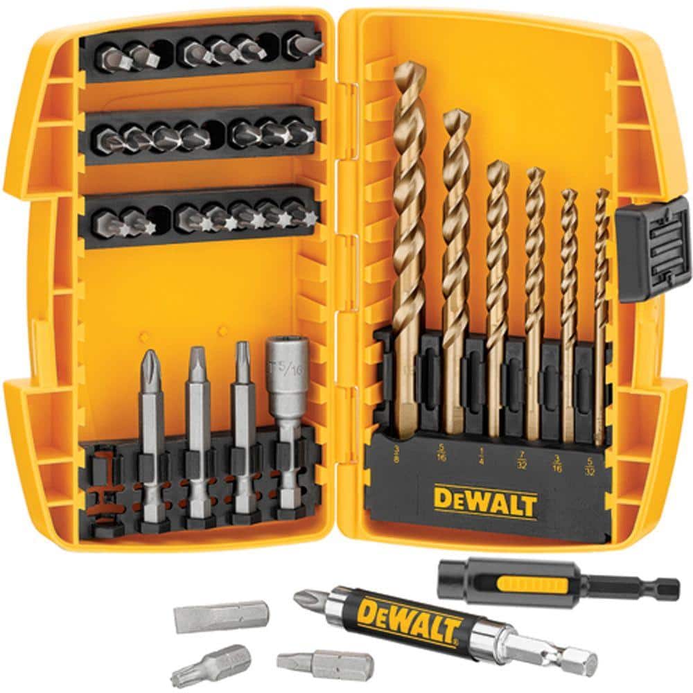DEWALT Drill / Diving Set (36-Piece) DWA19SD36-20 - The Home Depot