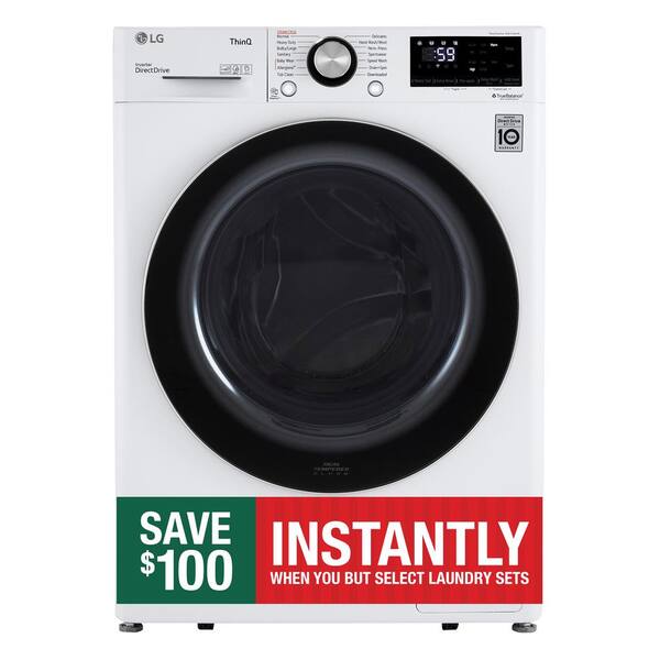 Reviews for LG 24 in. W 2.4 Cu. Ft. Compact Stackable SMART Front Load ...