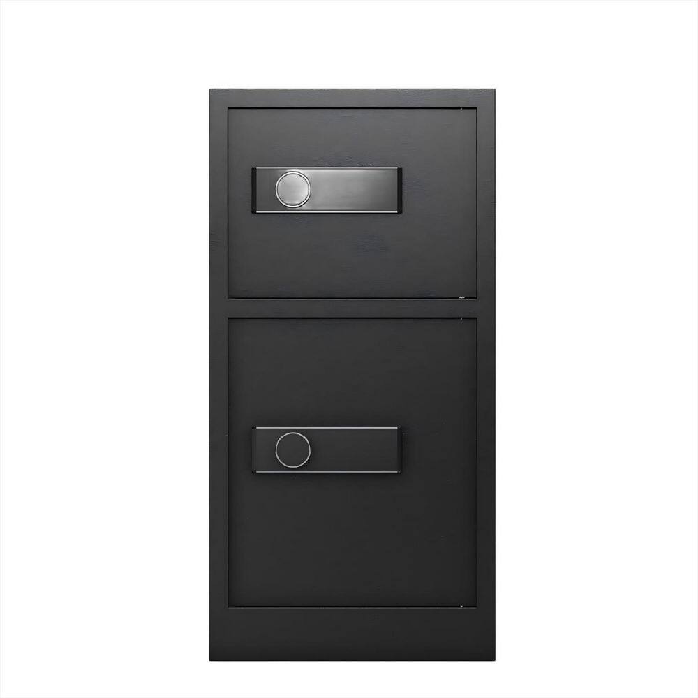 WRIGHTMASTER 4.32 cu. ft. Fire-Resistant 2-Door Floor Safe with 2 ...