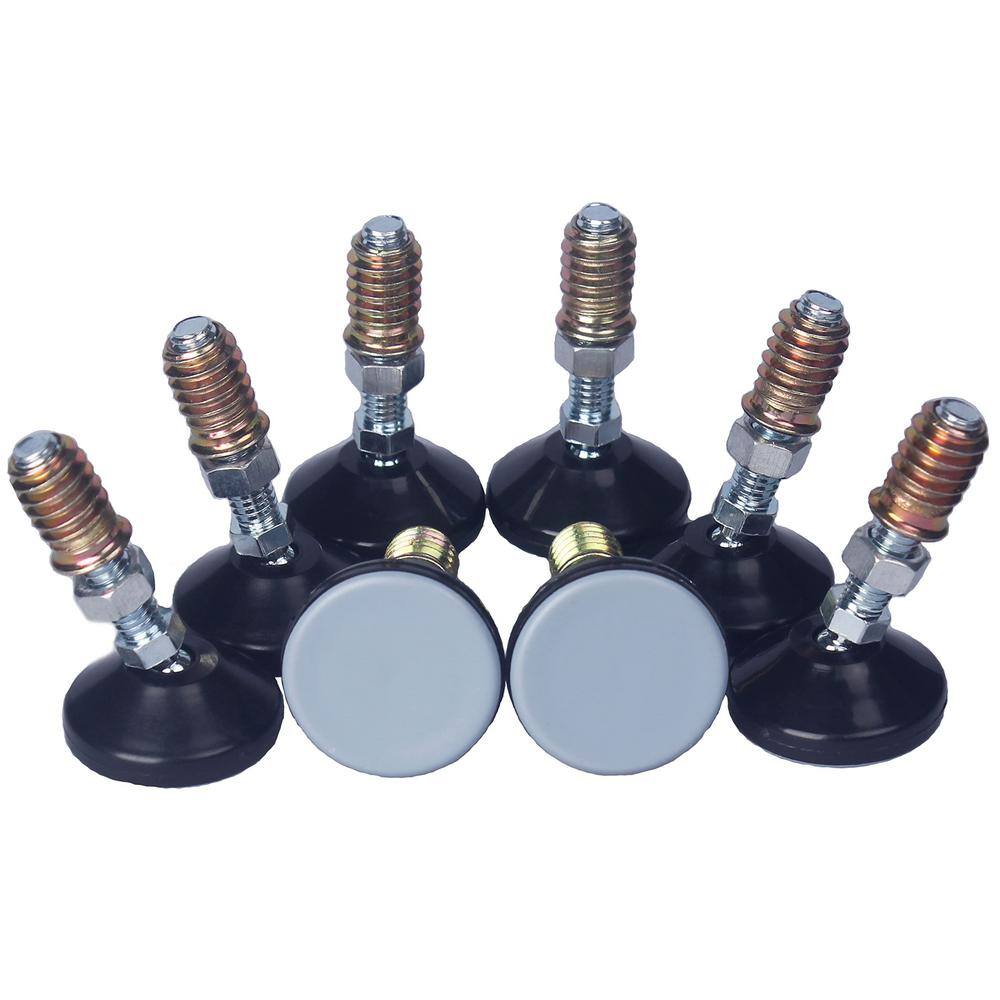 Angel Sar 35mm Furniture Leveler Swivel Feet with Threaded Shank ...