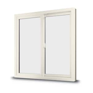 Andersen 100 Series 59.5 in. x 47.5 in. Dark Bronze Active Left Gliding ...