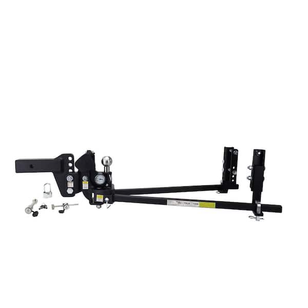 Weigh Safe TrueTow Middleweight WDH-4 in. Drop, 2.5 in. Shank-8,500 GTW w/Lock Set TTMW4-2.5-SET ...