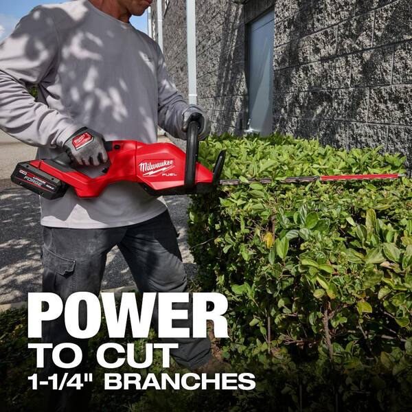 Milwaukee M18 FUEL 18 Volt 24 in. Brushless Cordless Battery Powered Hedge Trimmer Tool Only 3033 20