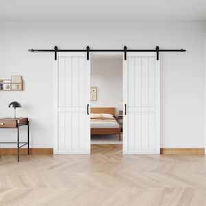 Reviews for ARK DESIGN 26 in. x 84 in. White Paneled H Style White ...