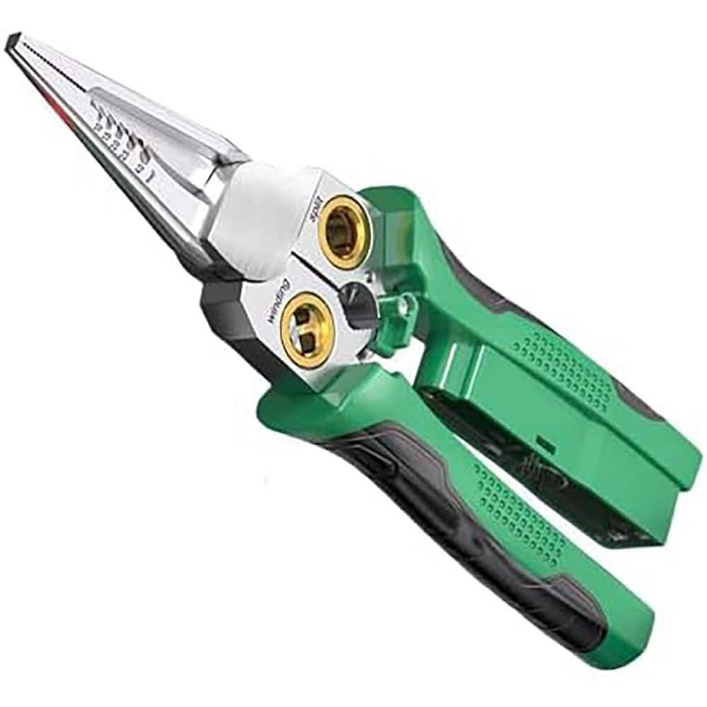 EKIEUDL 8-in-1 Multi-Function Wire Stripper and Voltage Tester Cutting ...