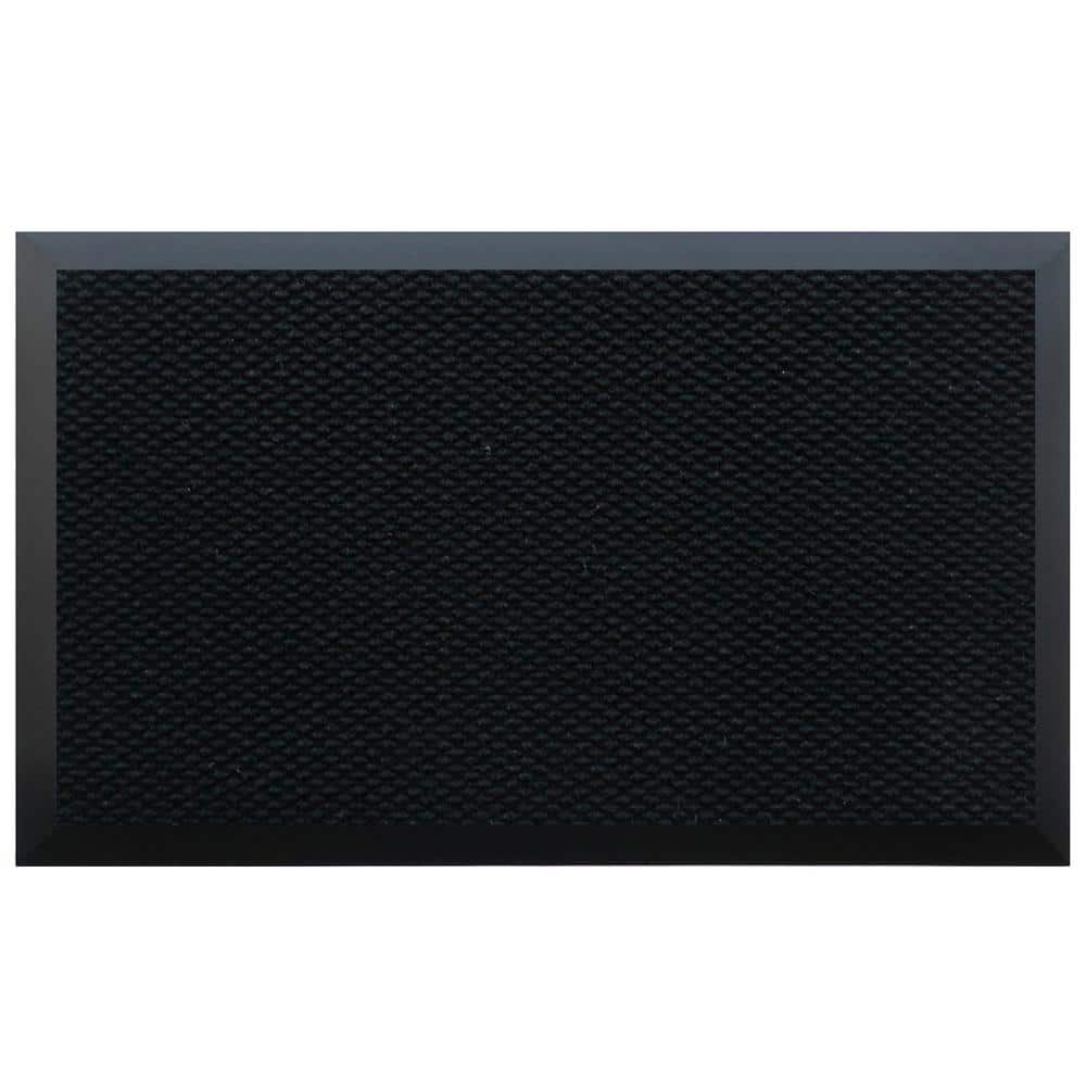 Calloway Mills Black 72 in. x 96 in. Teton Residential Commercial Mat ...