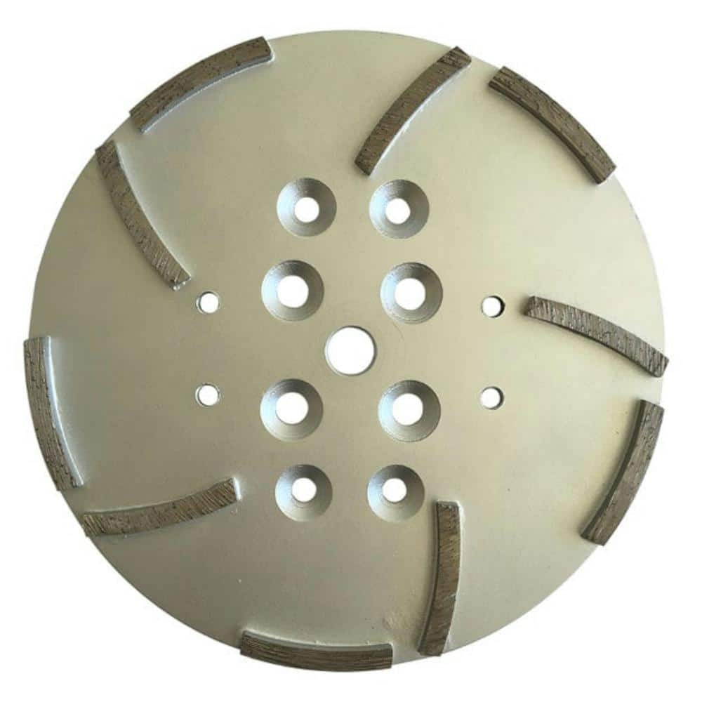EDiamondTools 10 in. Diamond Grinding Disc Plate for Edco, MK ...