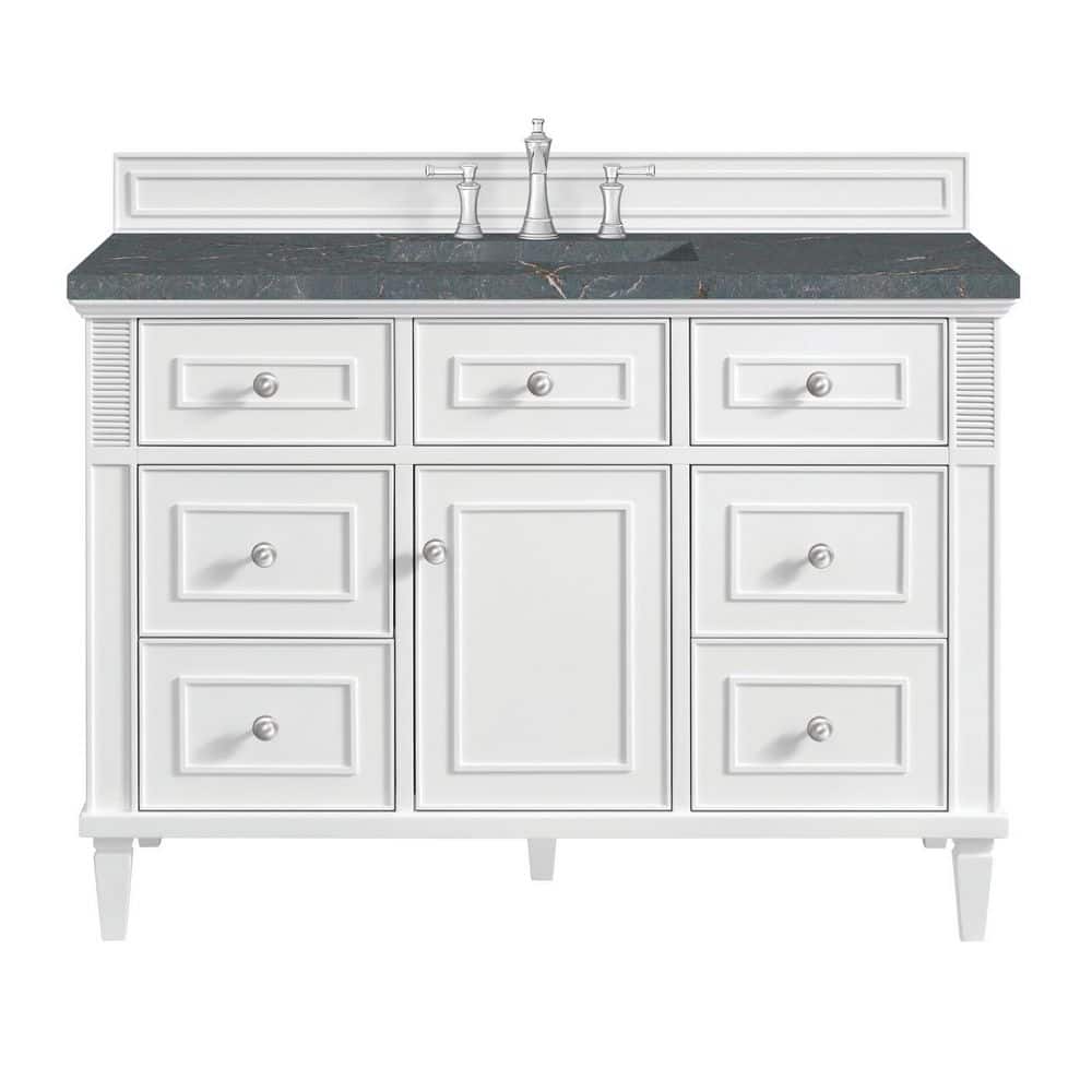 James Martin Vanities Lorelai 48.0 in. Single Bath Vanity in Bright ...