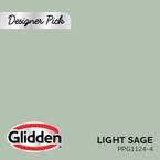 Glidden 1 gal. PPG1124-4 Light Sage Gloss Interior/Exterior Porch and ...