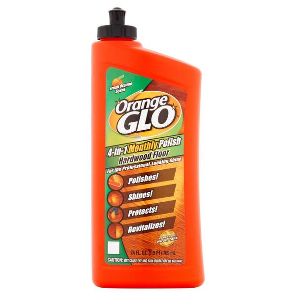Orange GLO 24 oz. 4-In-1 Hardwood Floor Cleaner and Polish (3-Pack ...