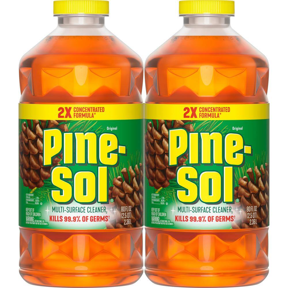 Pine-Sol 80 OZ. Original Disinfecting All-Purpose Cleaner (2-Pack) C ...