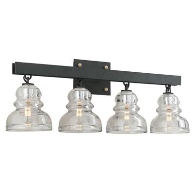 Troy Lighting Menlo Park 1-Light Deep Bronze Wall Sconce-B3971 - The ...