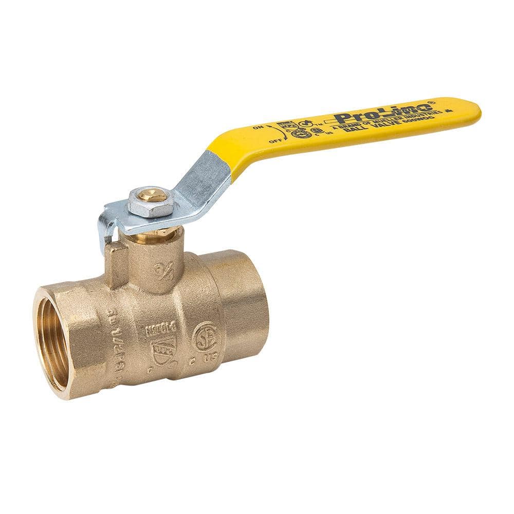 ProLine Series 2 in. x 2 in. Brass FIP Full Port Ball Valve 107-818HN ...