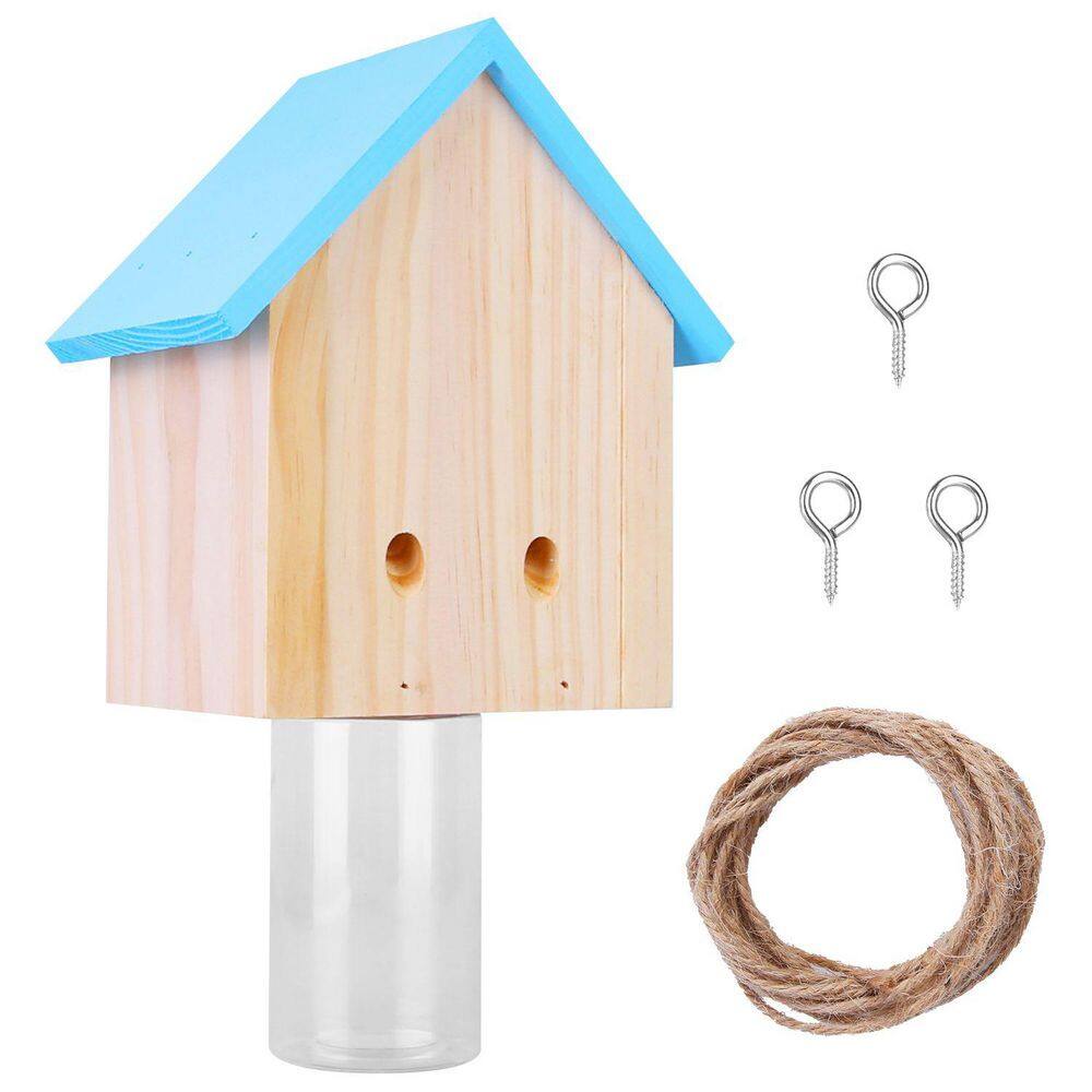 cenadinz Easy-Set Outdoor Bee Trap For Outside Patio Deck Eave Fence ...