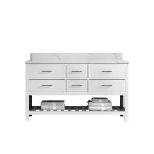 Willow Collections Parker 30 in. W x 22 in. D x 36 in. H Bath Vanity in ...