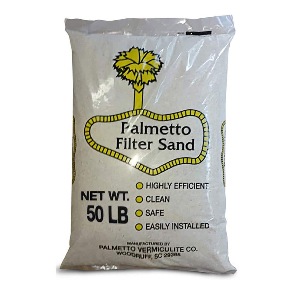 Filter Sand for Residential and Commercial Pool Sand Filters, 50 lbs ...