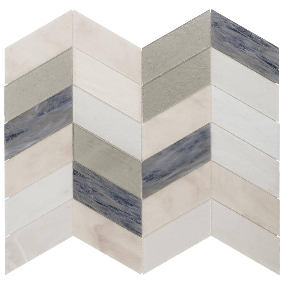 Ivy Hill Tile Elizabeth Sutton Pride Aspen Silver 7 in. x 0.12 in ...